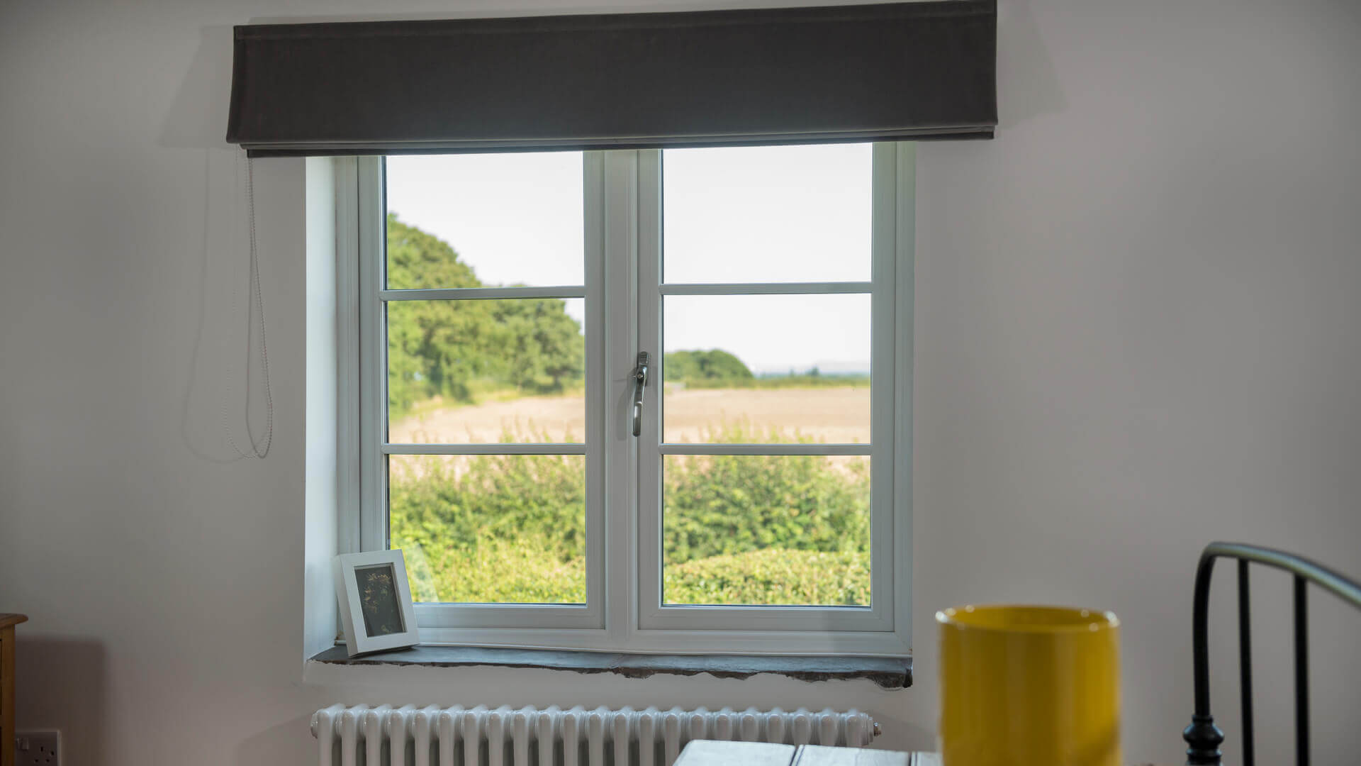 Stylish Grey UPVC Flush Windows | Traditional Cottage Windows Available ...