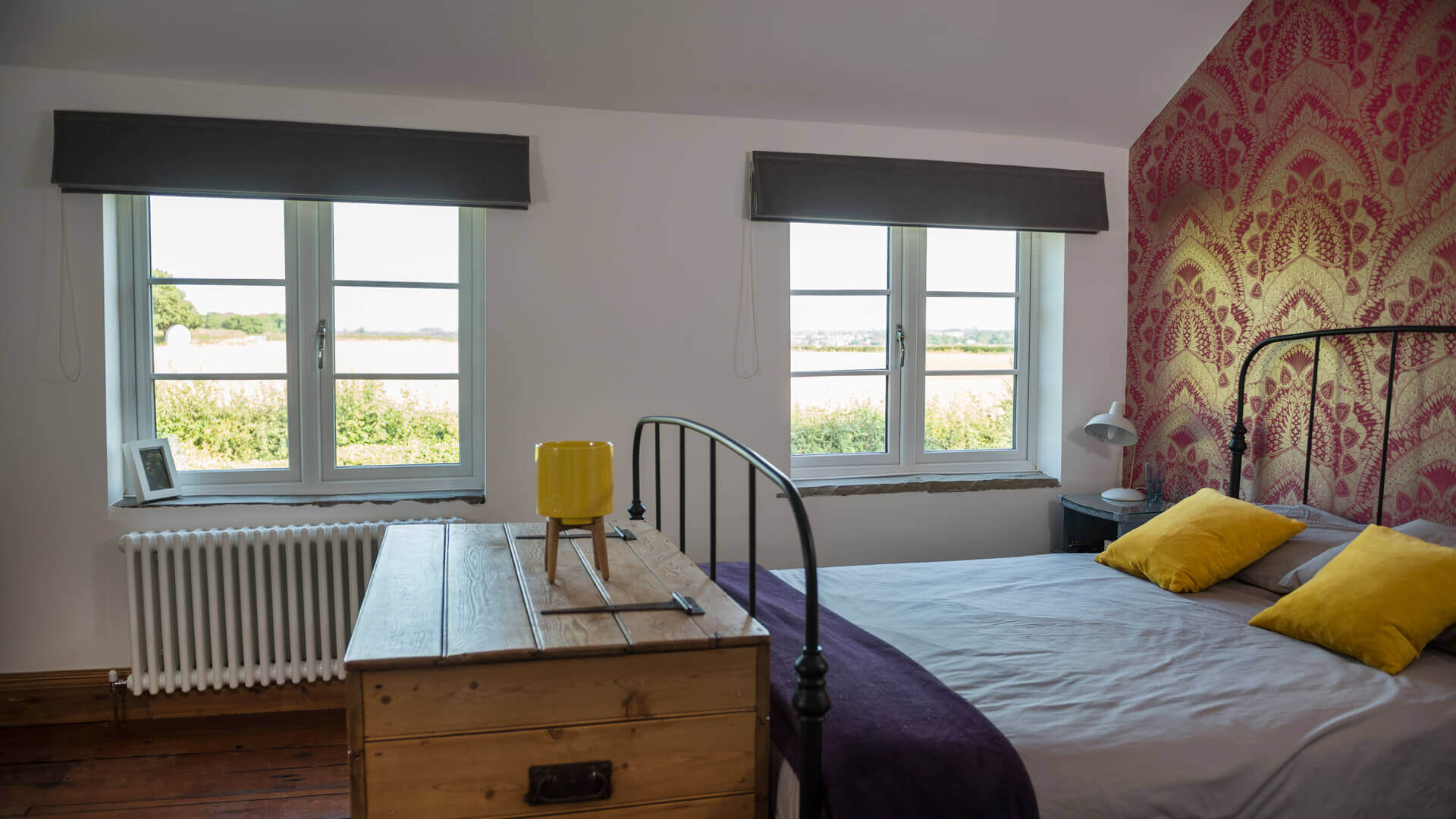 Stylish Grey UPVC Flush Windows | Traditional Cottage Windows Available ...