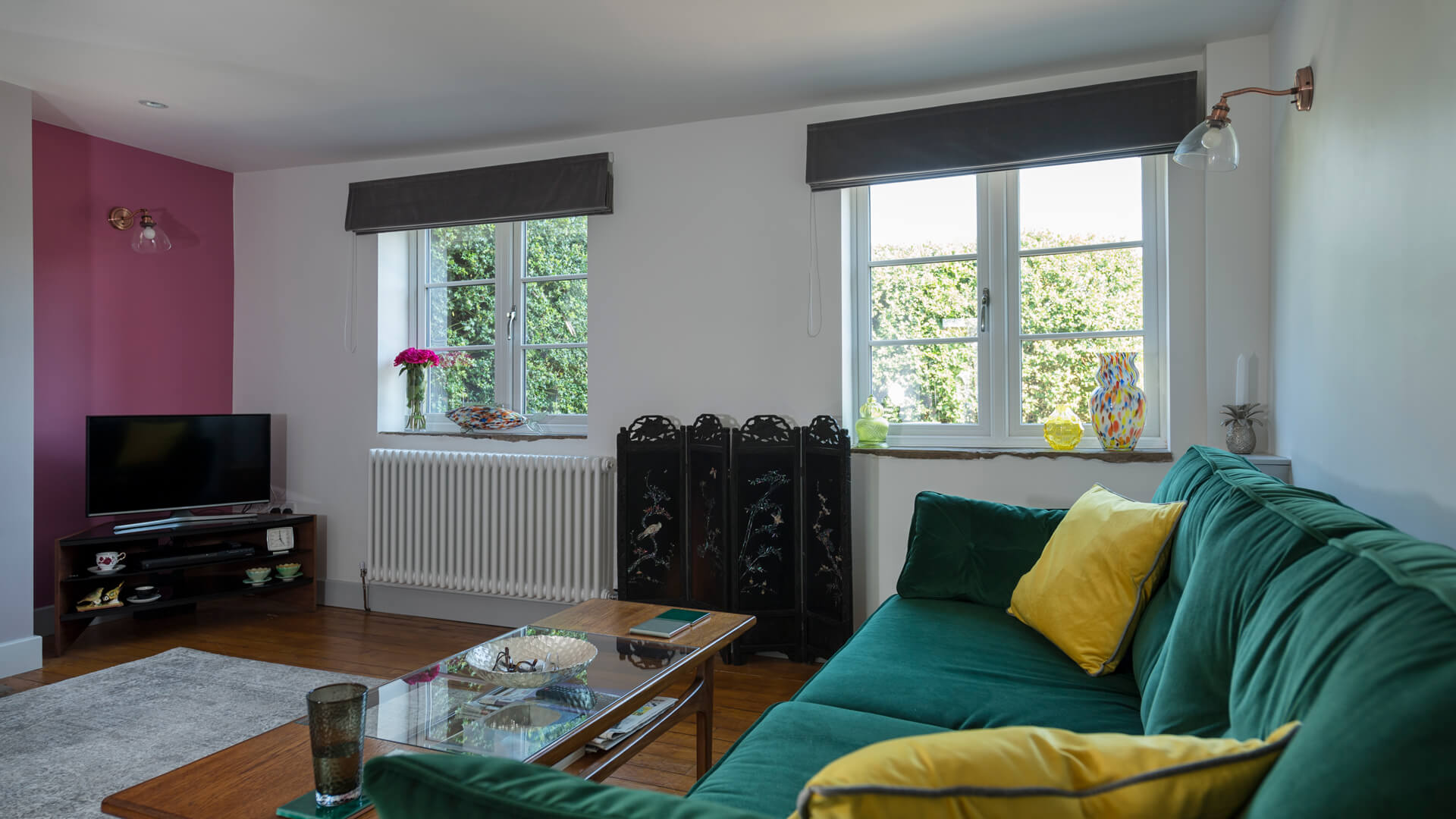 Stylish Grey UPVC Flush Windows | Traditional Cottage Windows Available ...